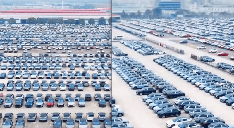 EXCLUSIVE: Thousands of NIO models spotted at JAC x NIO Hefei Factory | EV