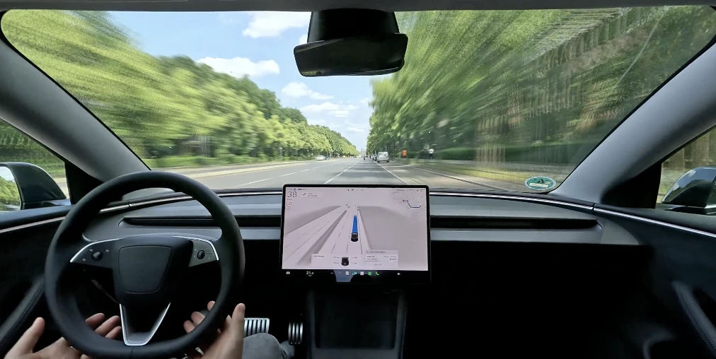Tesla FSD Powers Europe's First Autonomous Shuttle Service in Germany | EV