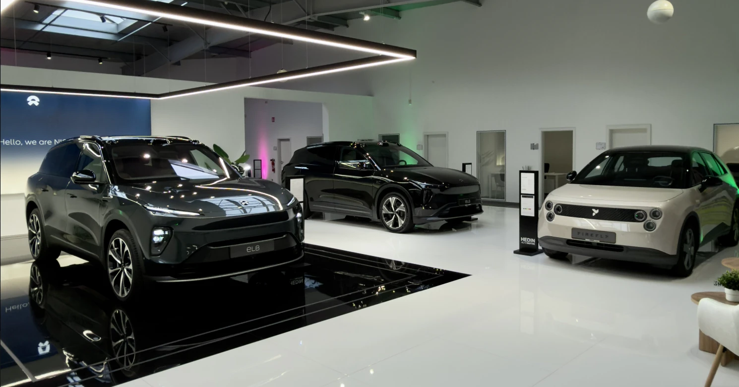 Nio and Firefly EVs Arrive at Luxembourg Showroom Ahead of Launch | EV
