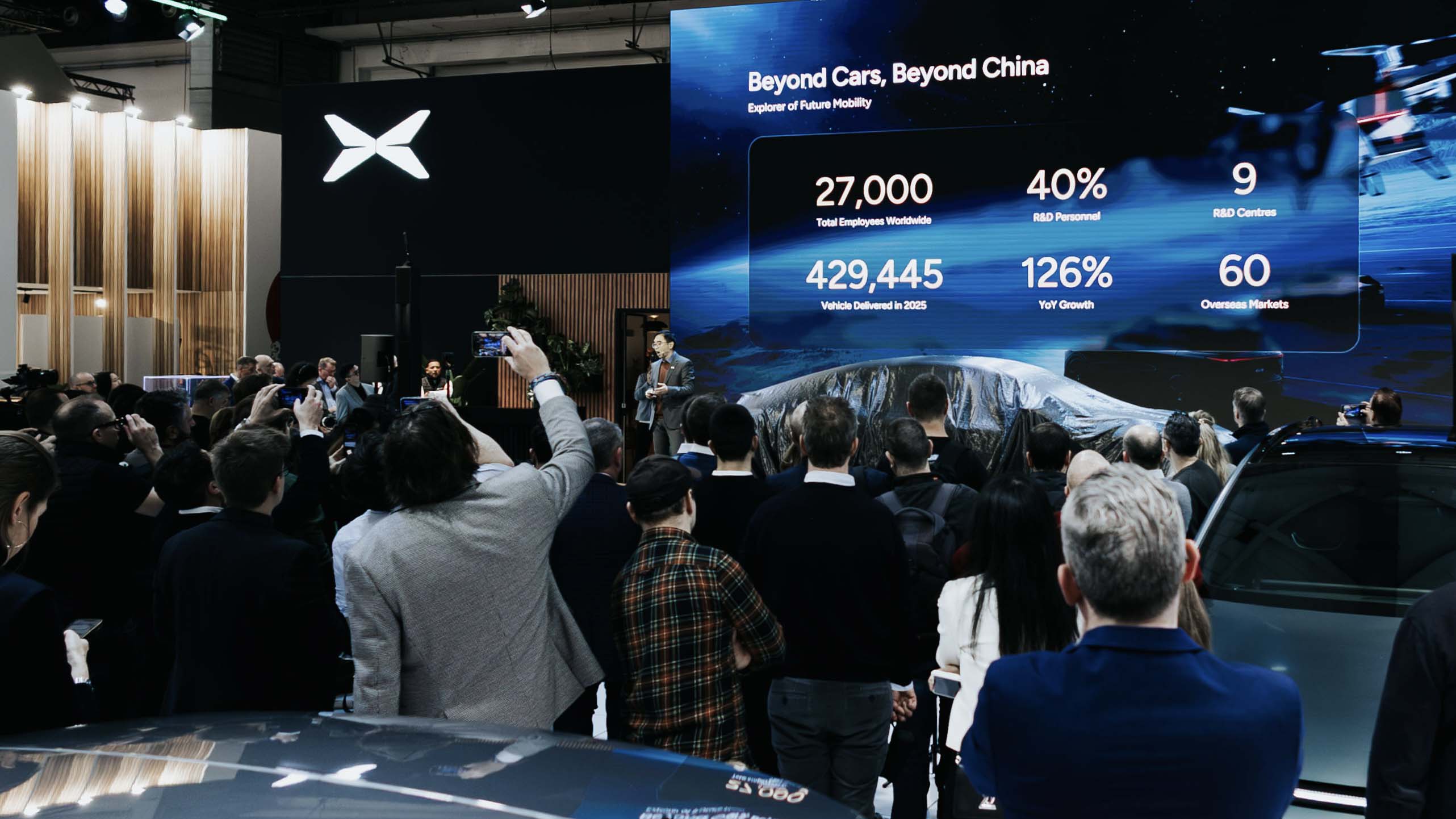 XPeng Targets 550–600K Vehicle Deliveries in 2026, Overseas Sales to ...