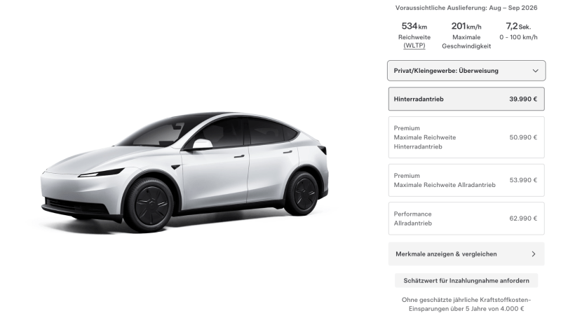 Tesla Increases Model Y Prices by €1,000 Across Key European Markets | EV